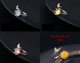Fishtail Setting Ring - Etsy