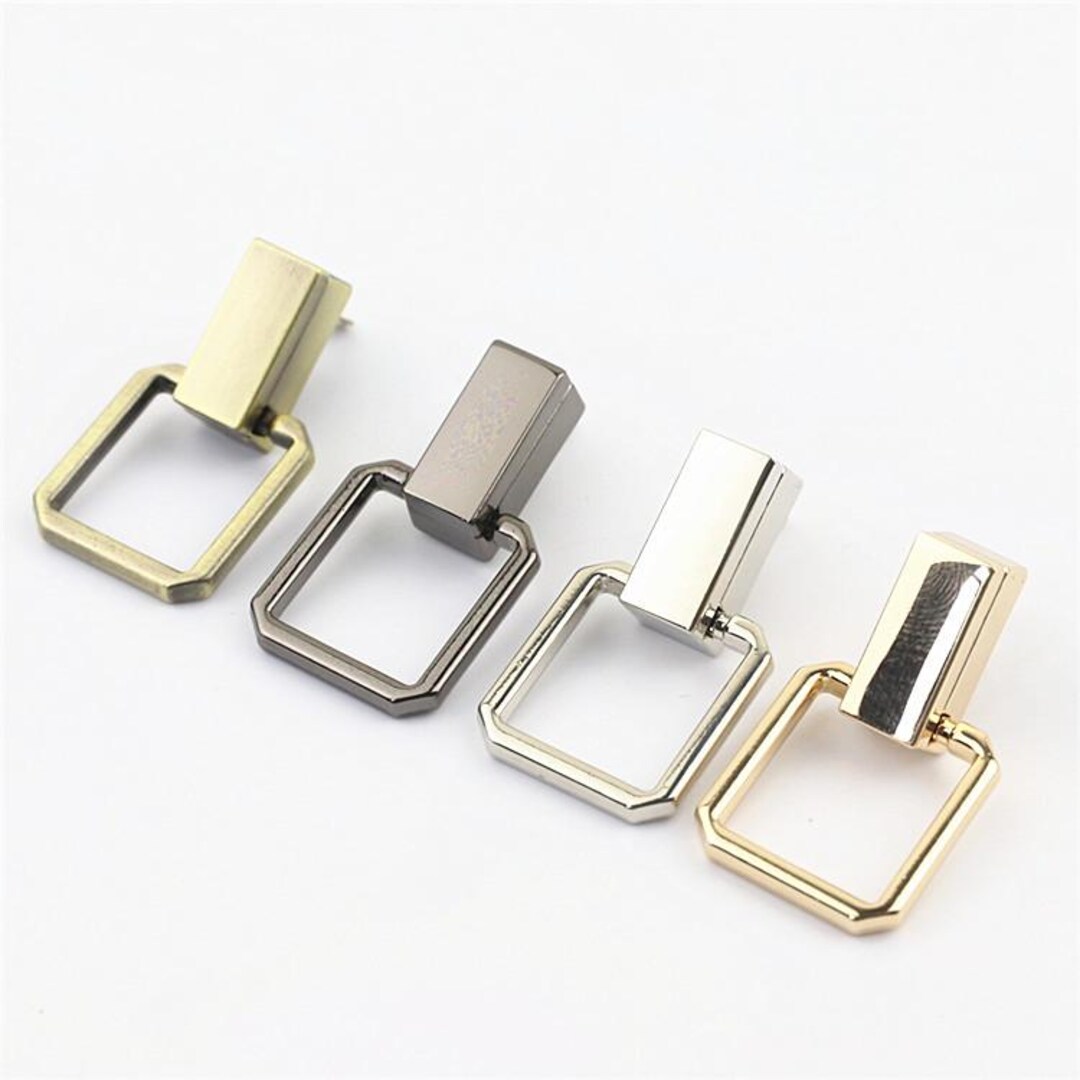 Strap Handles Connector 1/10 Pcs Bag Hardware Metal Lock Buckle Gold ...