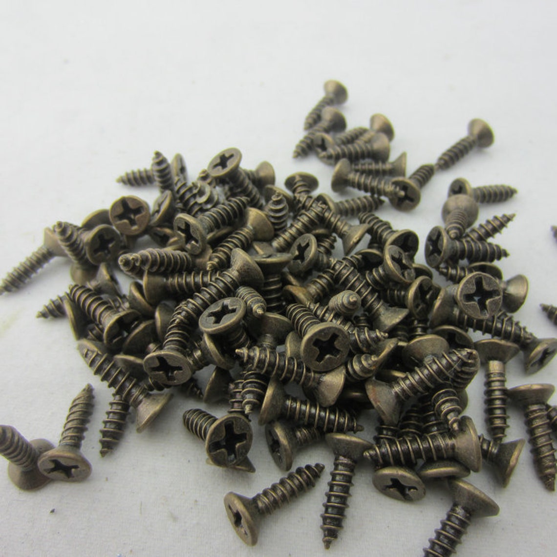 Iron Wood Screw Crosshead X Phillips Flat Head Countersunk | Etsy