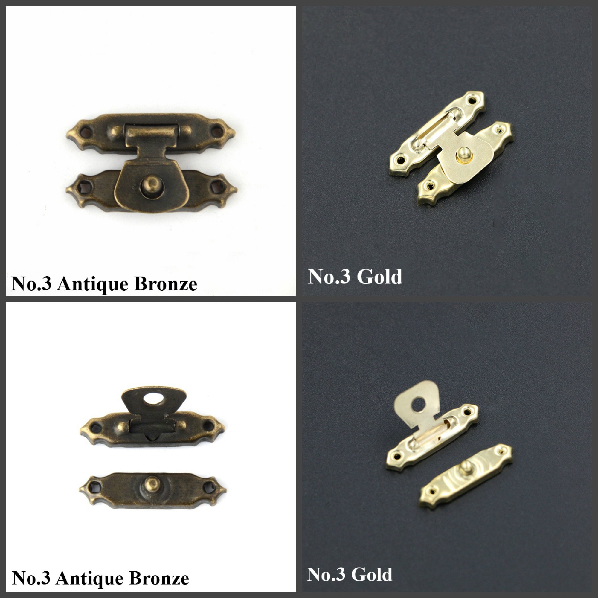 Chinese Latch Lock Ancient Vintage Style Antique Bronze/brass - Etsy ...