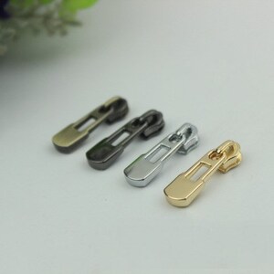 Zipper Pull for Nylon Zippers 3 Bag Hardware Slider Metal - Etsy