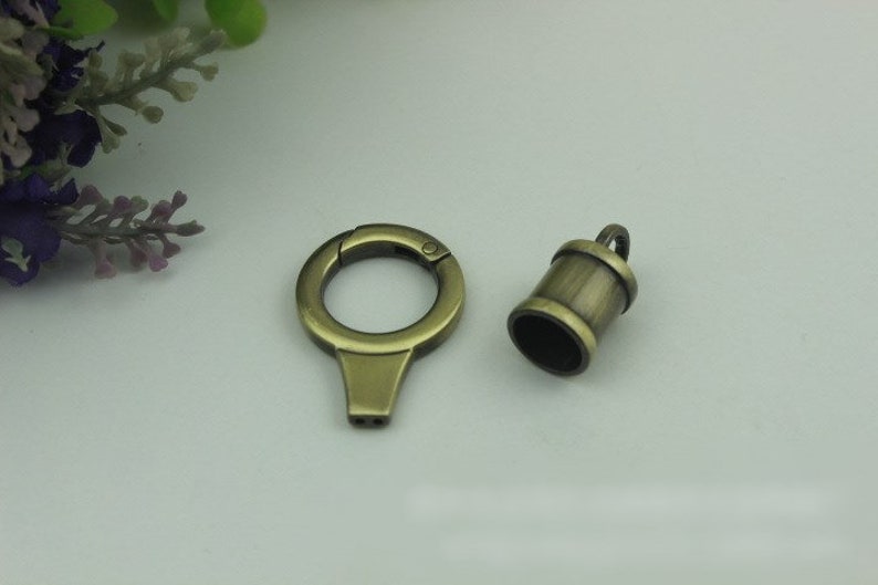 Round Spring Push Gate Ring Swivel Snap Hook 17mm 5/8 - Etsy