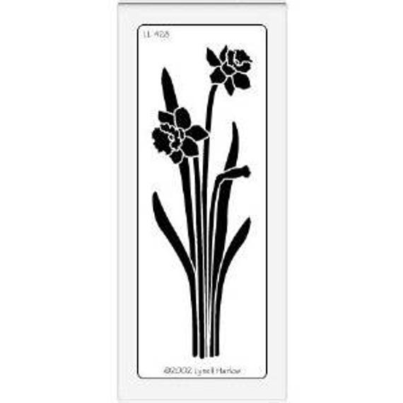 Daffodil Stencil