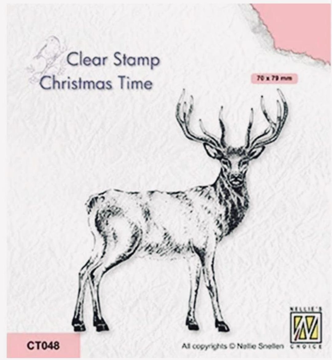 Nellie Snellen Silicon Rubber Stamp for Craft Work. Christmas Card ...