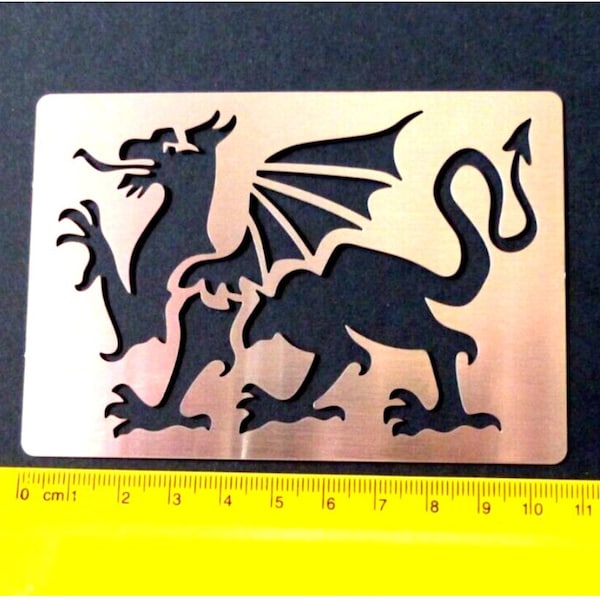 Wood Burning Stencil Dragon - Etsy