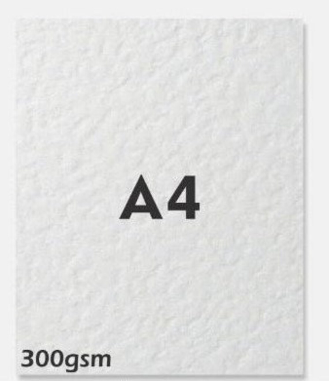 A4 Quality White Hammered Card 300gsm 40 Sheets - Etsy