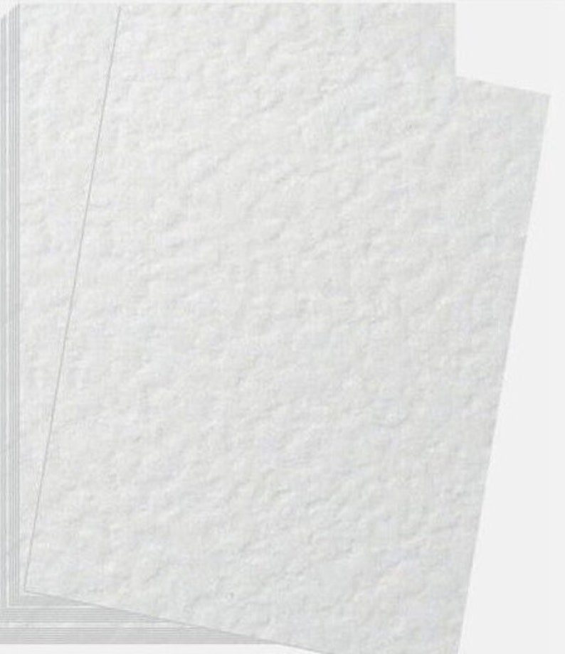 A4 Quality White Hammered Card 300gsm 20 Sheets - Etsy