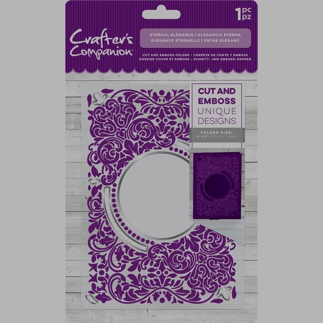 Crafters Companion Cut and Emboss Folder Eternal Elegance CC-CEF5-EEL ...