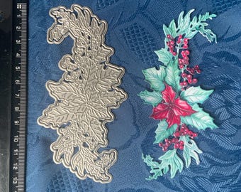 Flower Edger Border Cutting Die - Floral Edge for Card Making - Etsy