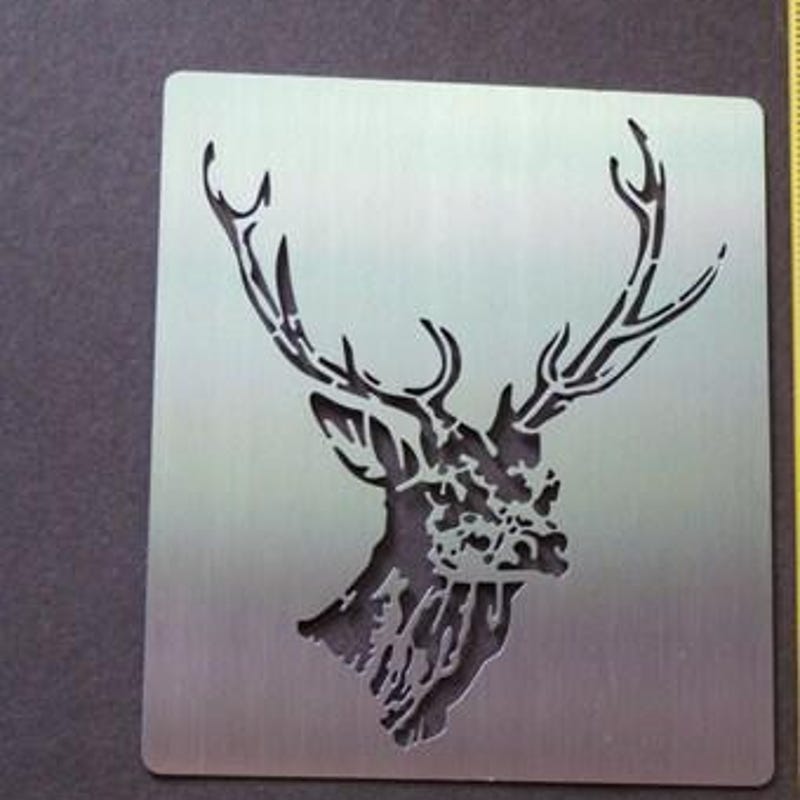 Deer Head Svg - Etsy