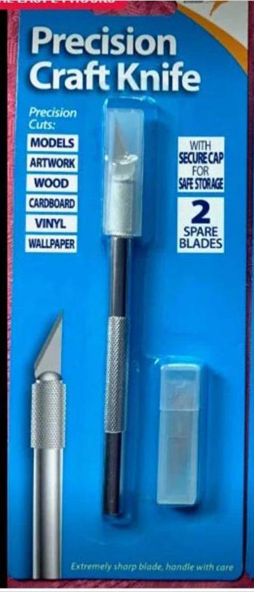 Paper-cutting Craft/hobby Tool/knife Vinyl Acetate Leather/with Spare ...