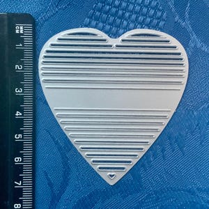 Heart Lines and Panels Large/slatted Cutting Die for Eclipse Cards ...