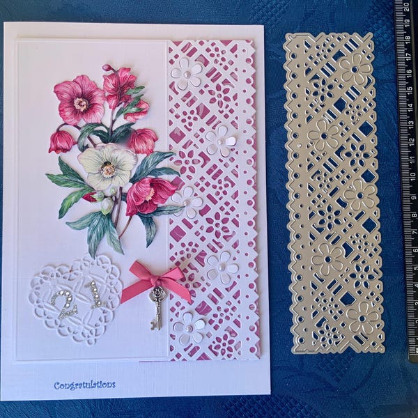 Slatted Dies Card Making - Etsy
