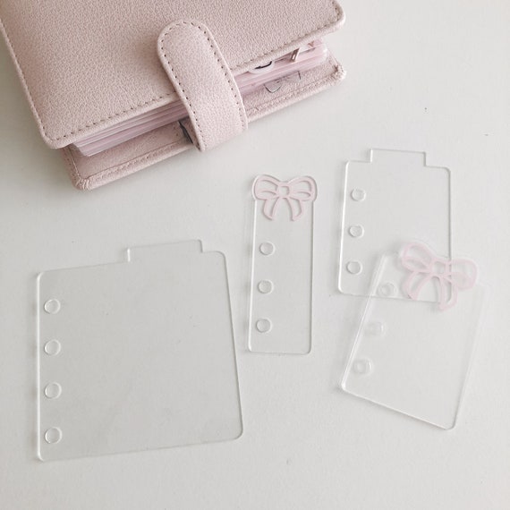 Clear Acrylic Tabs - Etsy