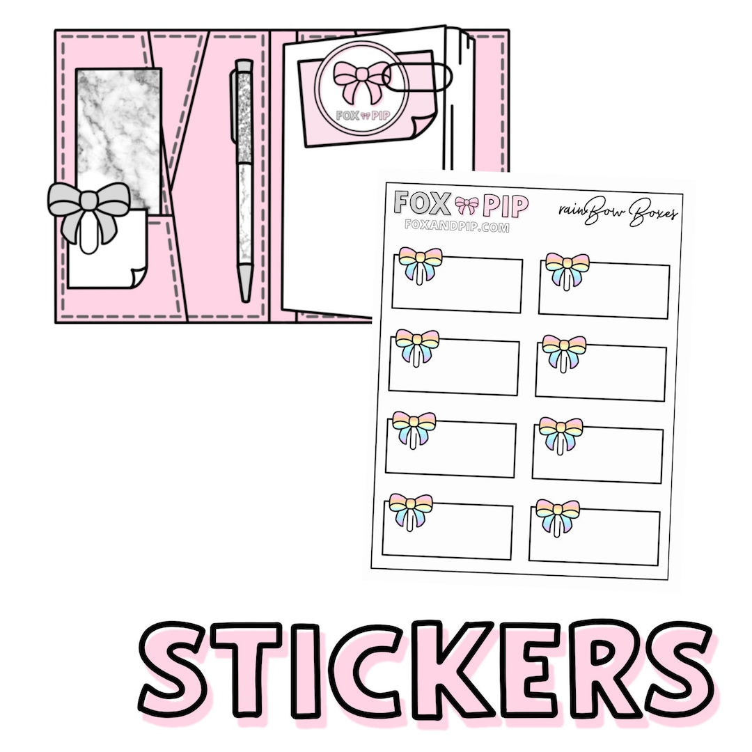 Rainbow Boxes - Etsy