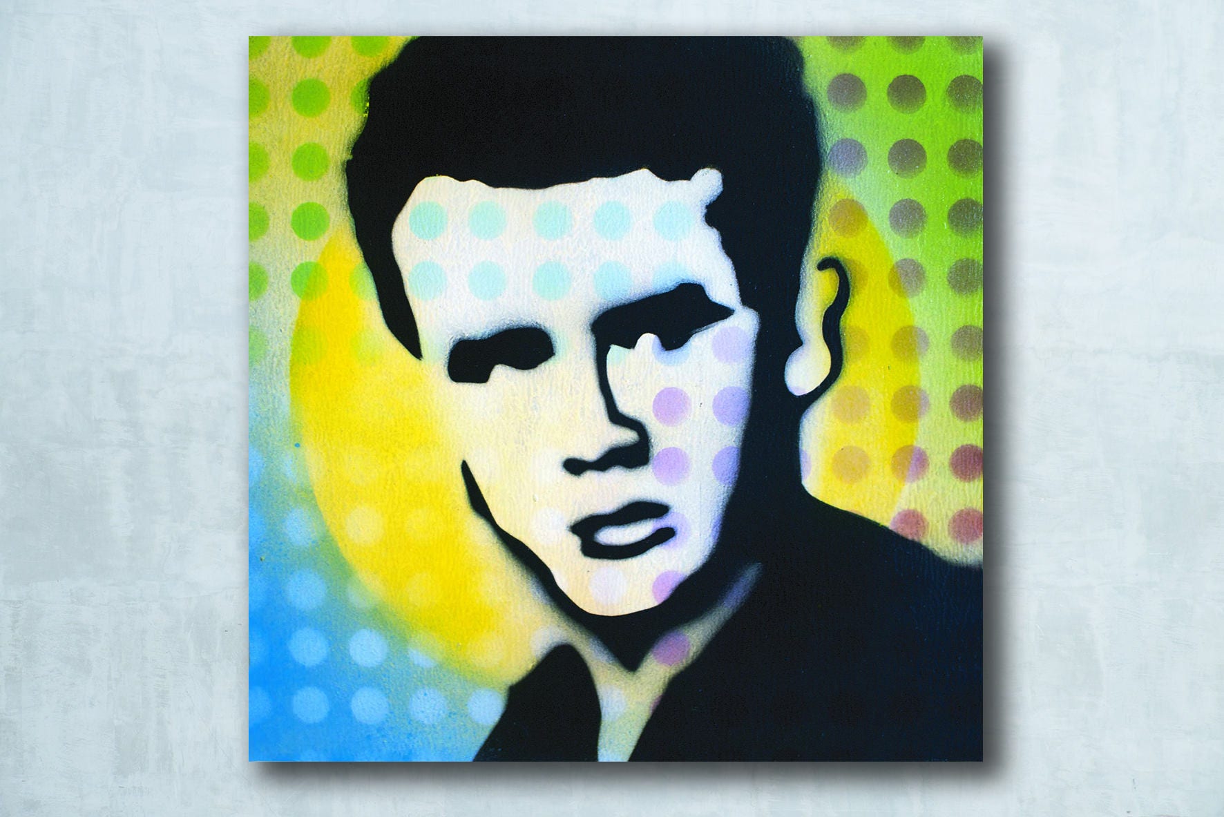 James Dean, Stencil, Spray Technique - Etsy