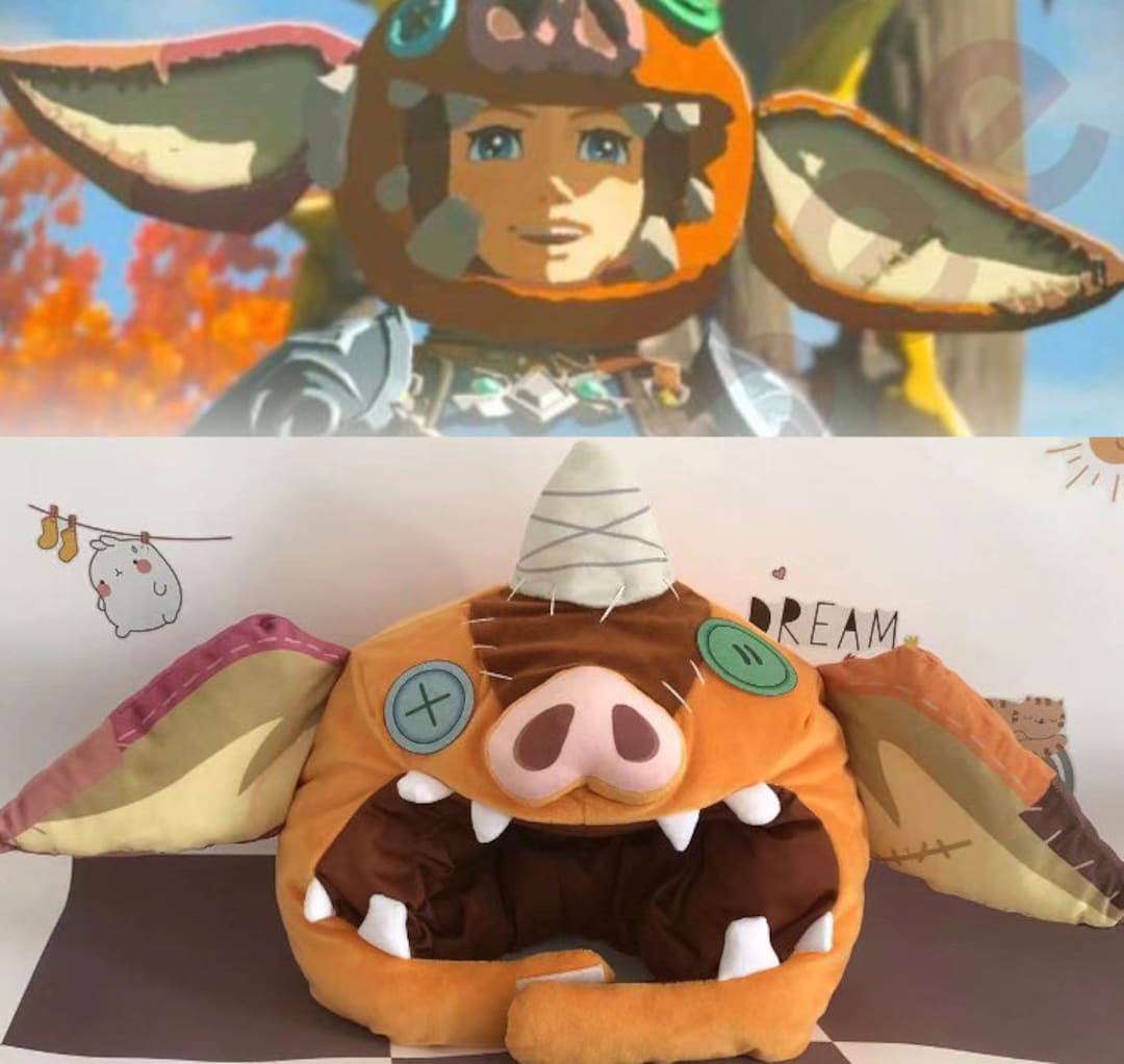 The Legend of Zelda Breath of the Wild Bokoblin Mask Headgear - Etsy