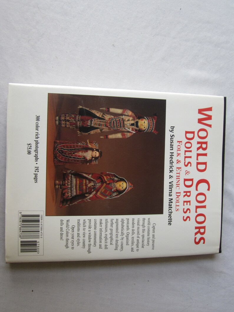 1995 World Colors Dolls and Dress Susan Hedrick - Etsy