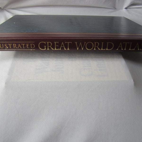 World Atlas - Etsy