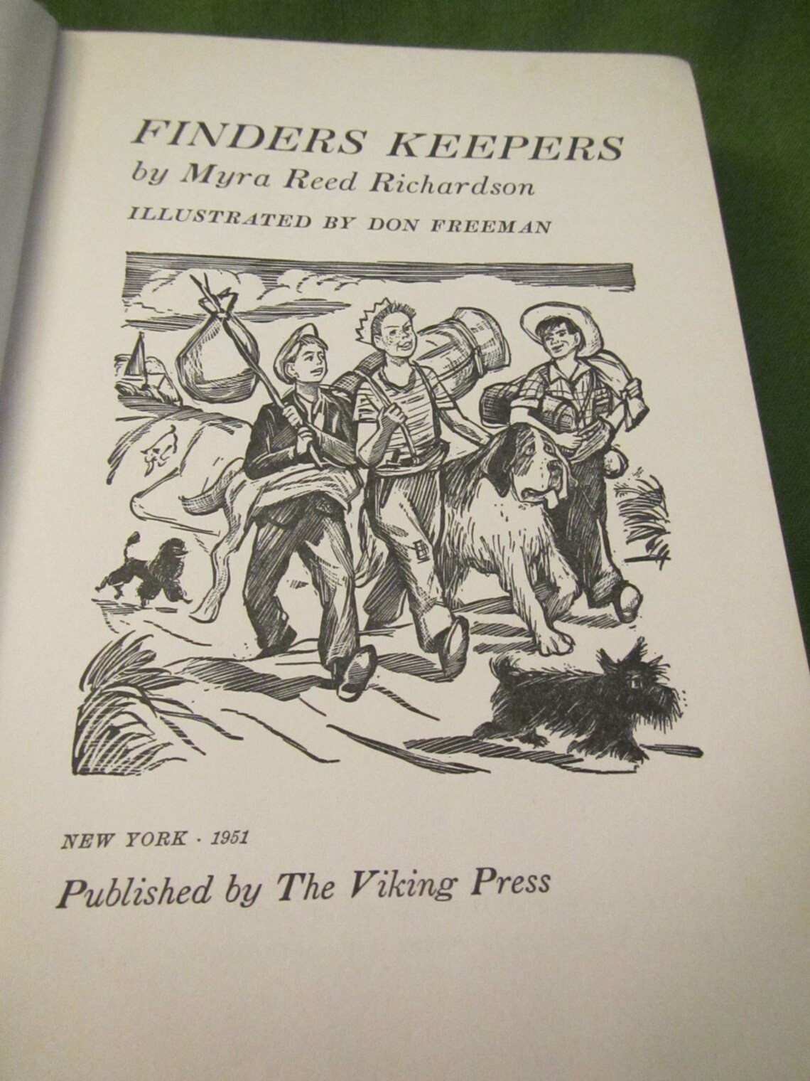 1951 Finders Keepers Myra Reed Richardson sj - Etsy