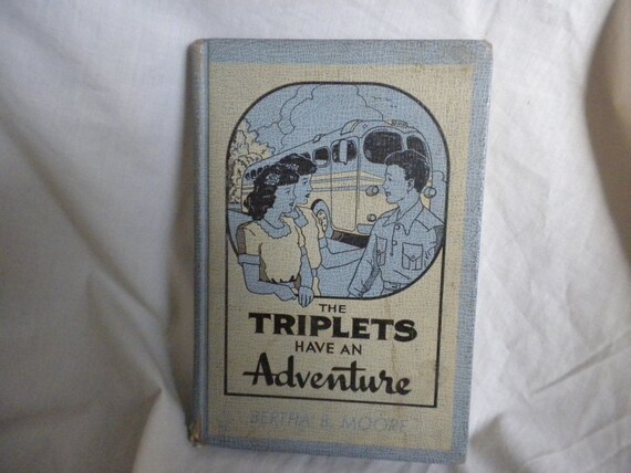 1947 the Triplets Have an Adventure Bertha B Moore Sj | Etsy