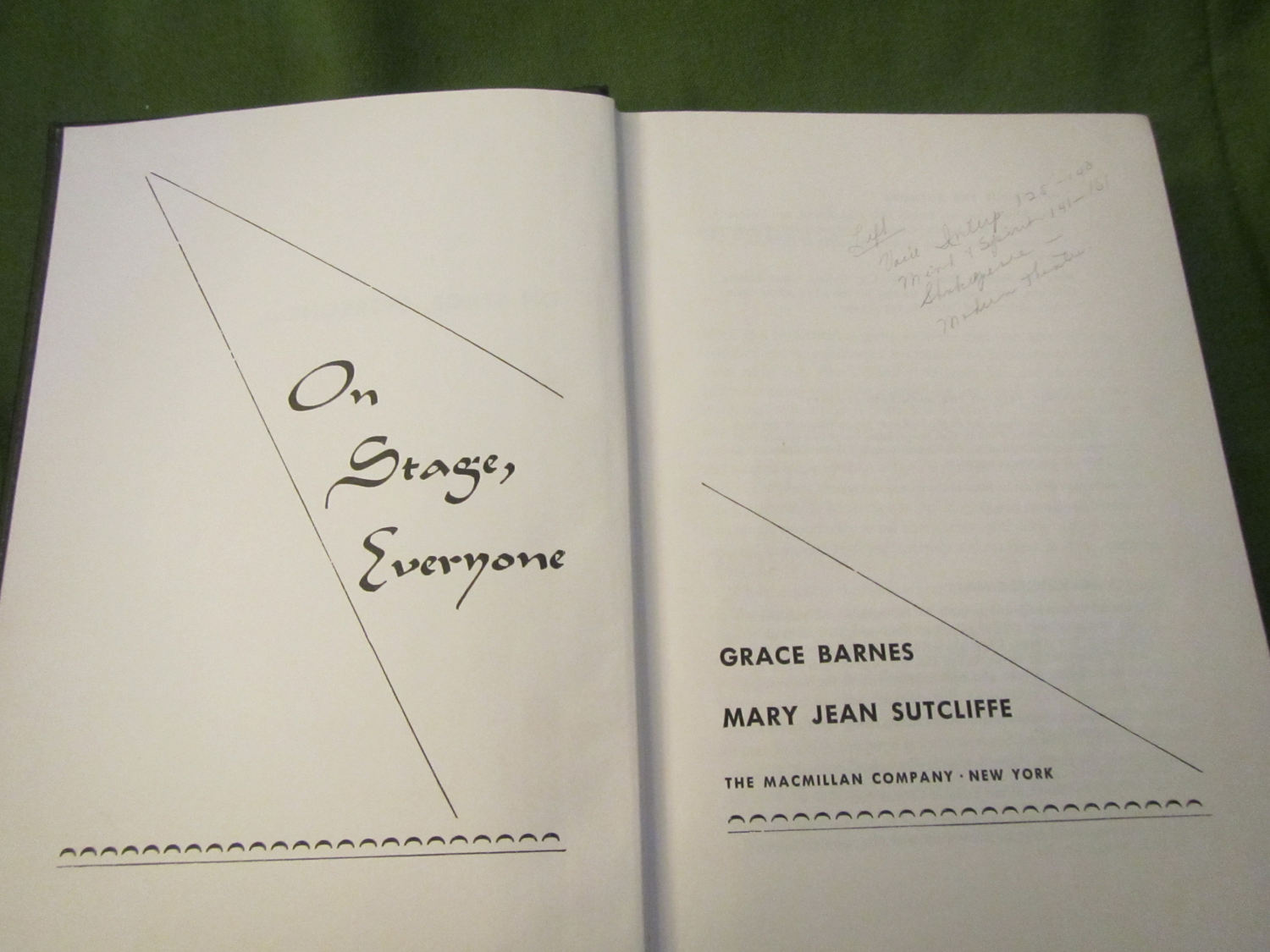 1958 on Stage, Everyone Grace Barnes Mary Jean Sutcliffe sj - Etsy