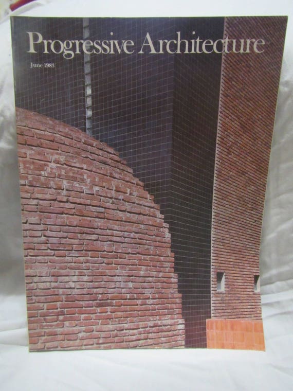 1983 Progressive Architecture June 1983 Magazine Sj | Etsy