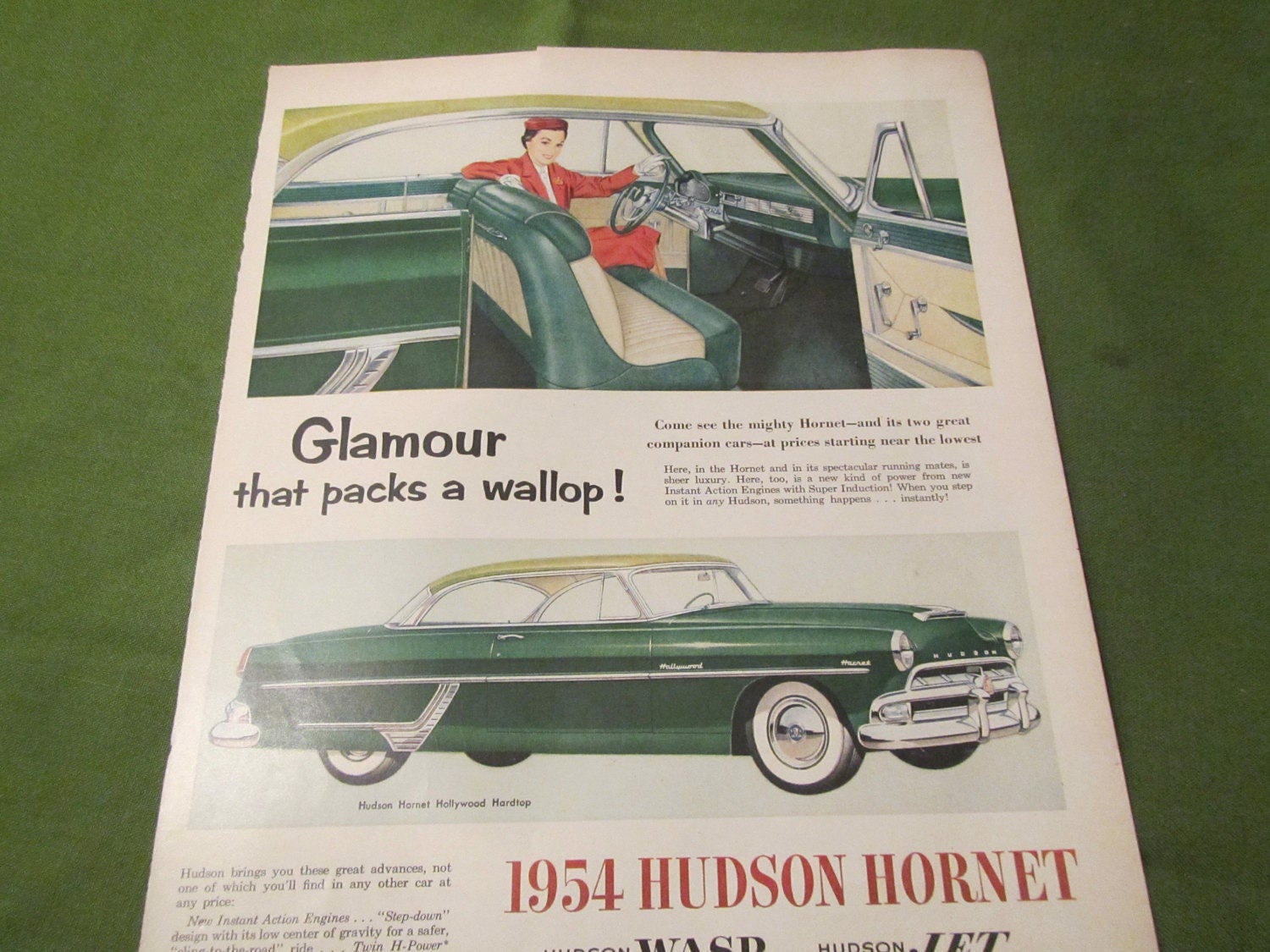 1954 Hudson Hornet 2 Door Hardtop, Hudson Wasp & Hudson Jet ...