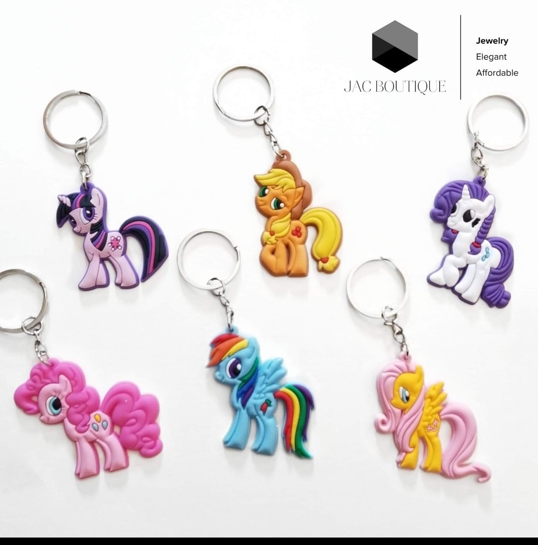 My Little Pony Charm Keychains Keychains Rarity, Twilight Sparkle ...