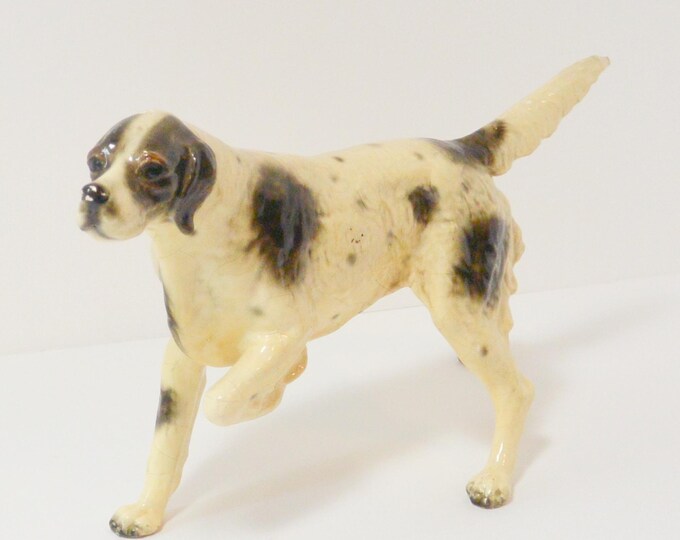 Mortens Studio English Setter Dog Figurine, English Setter Dog Figurine ...