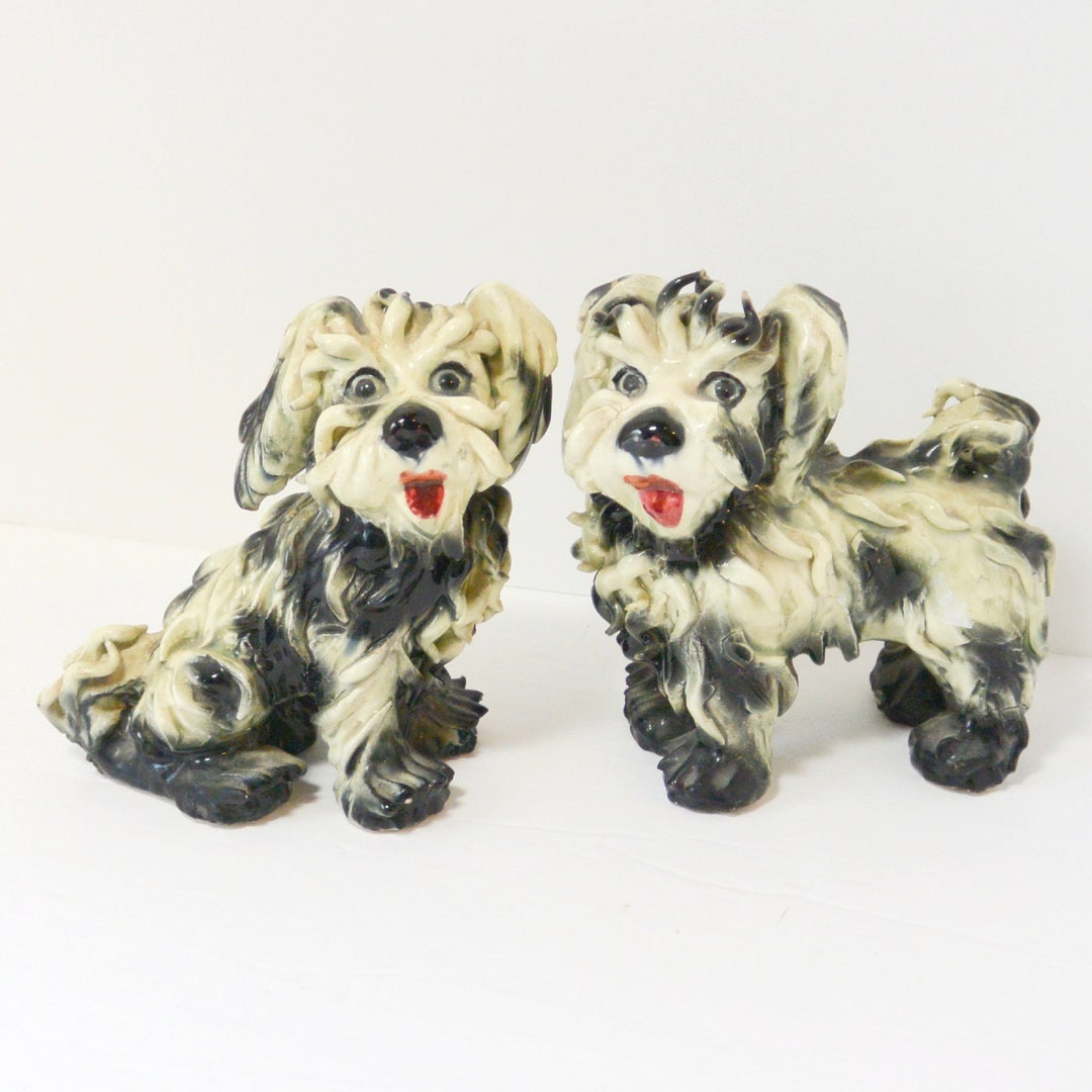 Pair of Spaghetti Dogs, Vintage Spaghetti Dogs, Italian Spaghetti Dogs ...