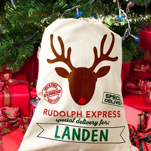 Christmas Sack, Personalized Gift, Gifts for Kids, Christmas Gifts for ...