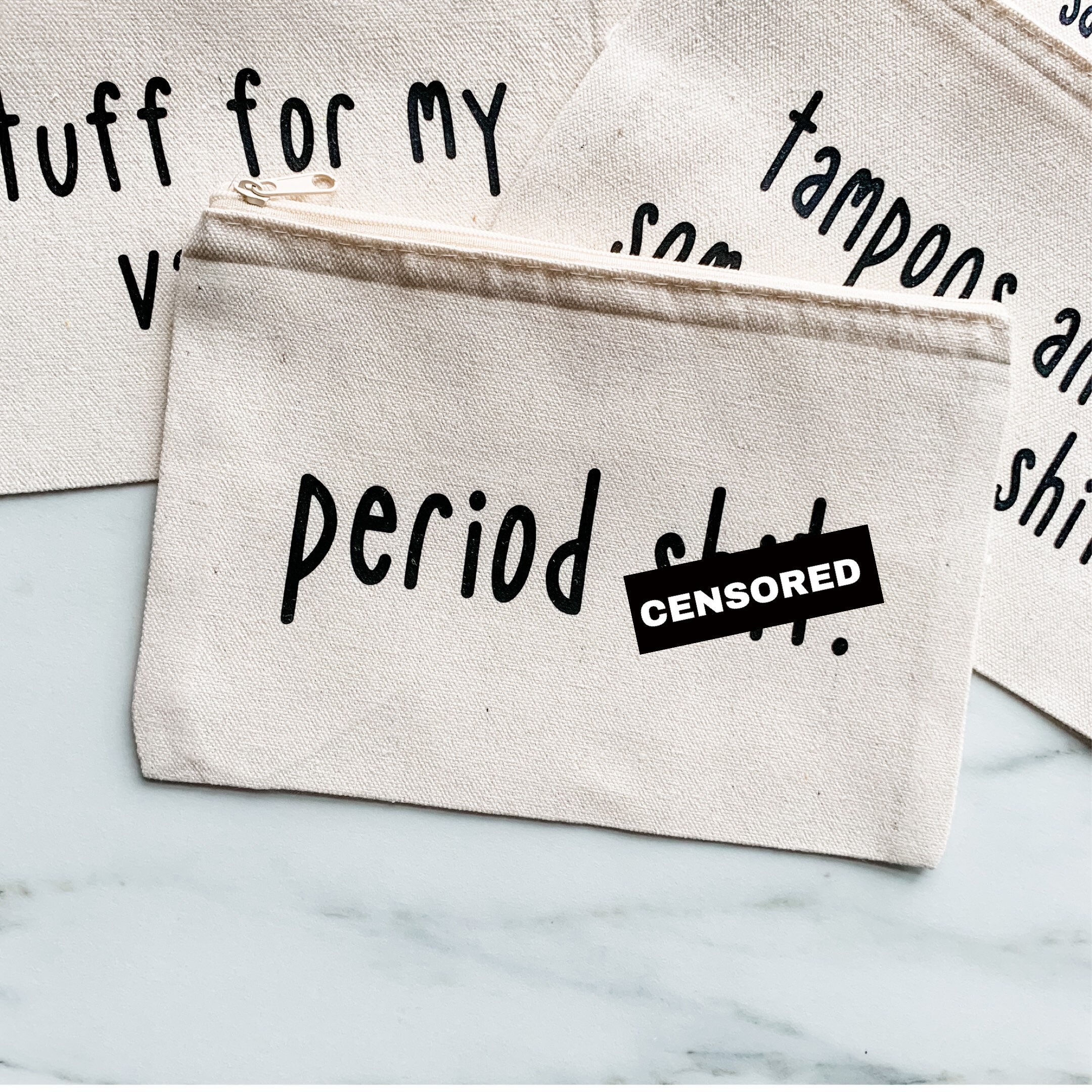 Period Bag Tampon Case Period Pouch Feminine Hygiene | Etsy