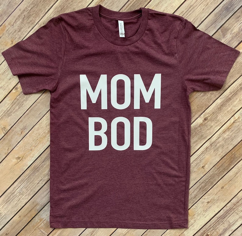 Mom Bod Tee Mom Bod Shirt Funny Mom Shirt Gift for Mom | Etsy