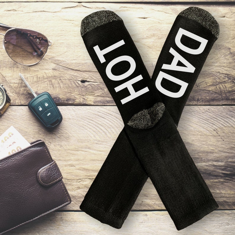 Hot Dad Socks - Dad Bod Socks - Novelty Socks for Men - Husband ...