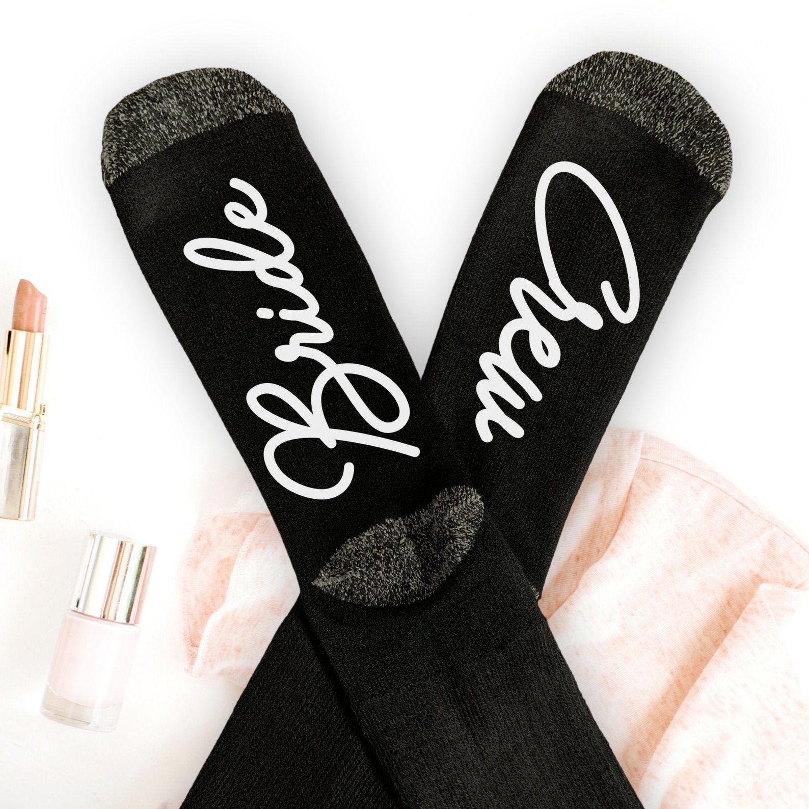 Bridal Party Socks Wedding Socks Bridesmaid Gifts - Etsy