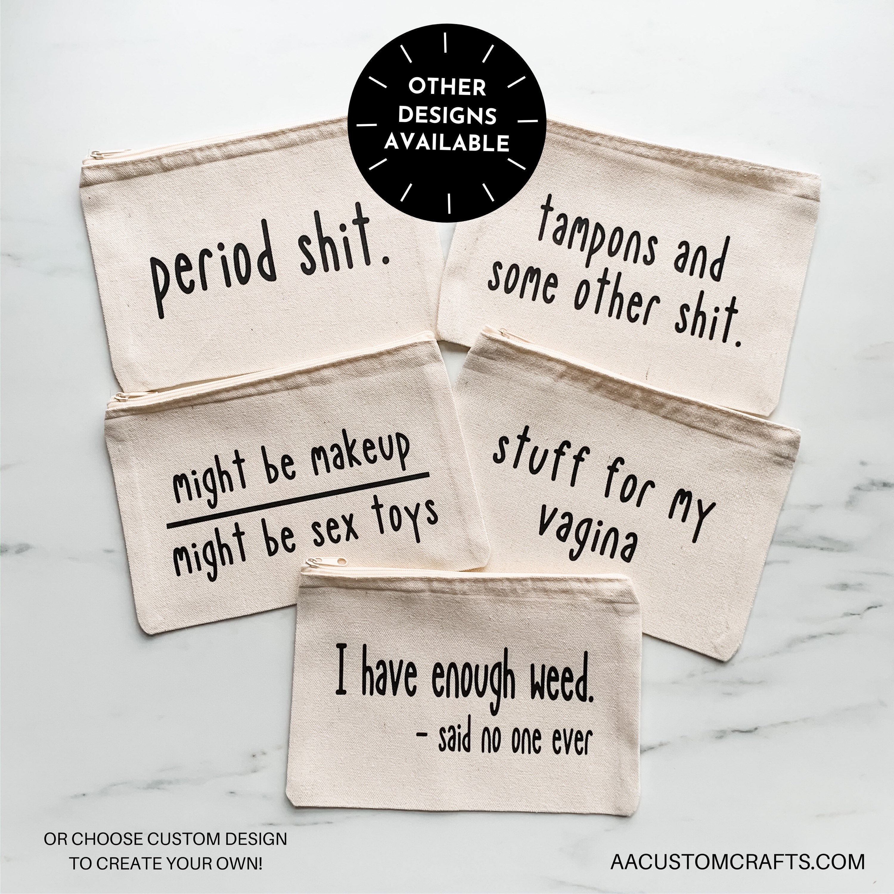 Tampons Period Bag Tampon Case Period Pouch Feminine - Etsy