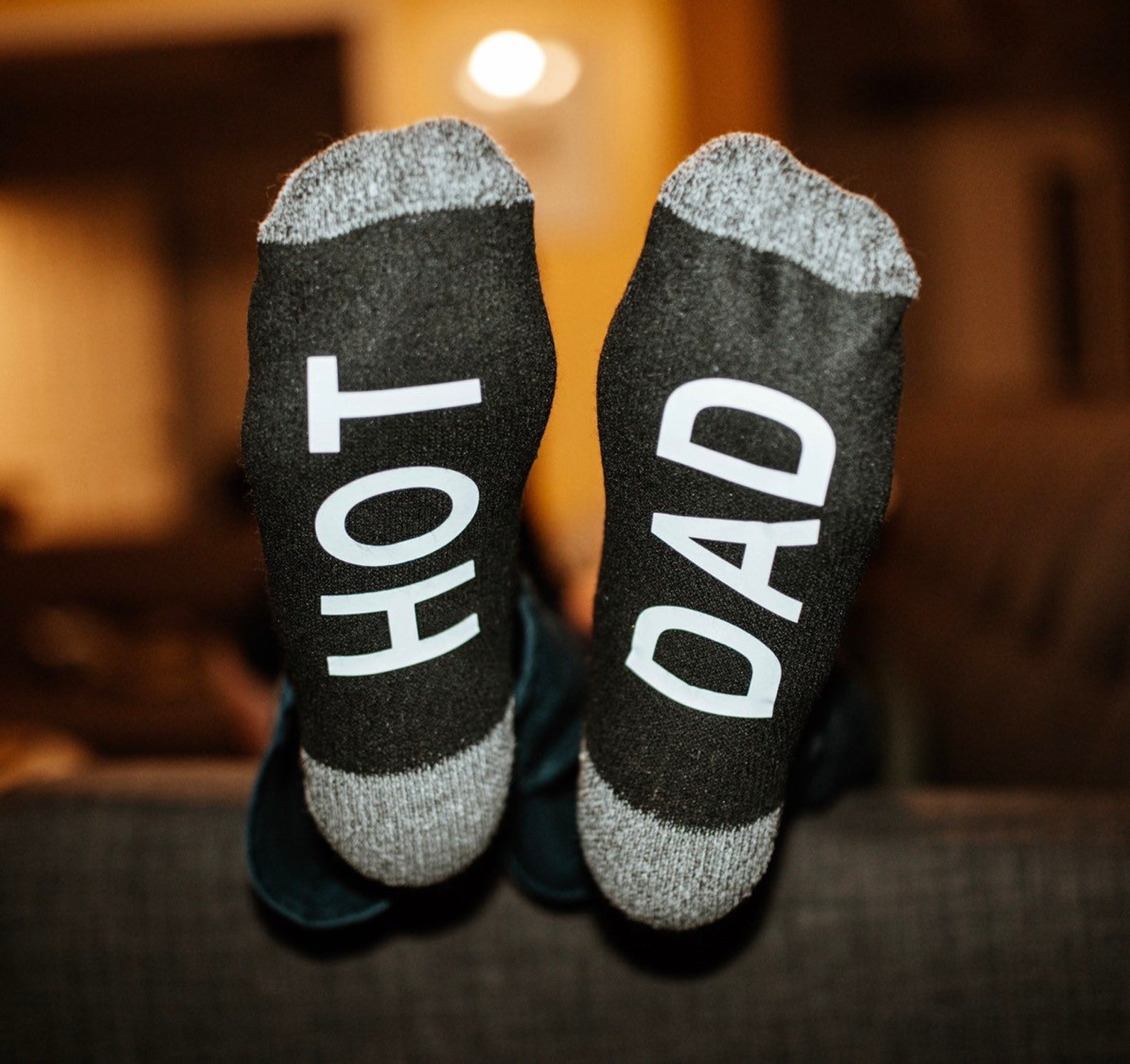 Hot Dad Socks - Dad Bod Socks - Novelty Socks for Men - Husband ...