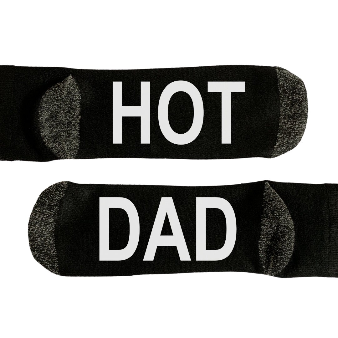 Hot Dad Socks - Dad Bod Socks - Novelty Socks for Men - Husband ...