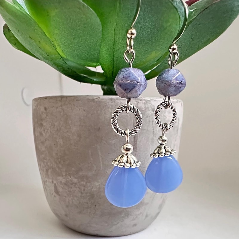 Periwinkle Glass - Etsy