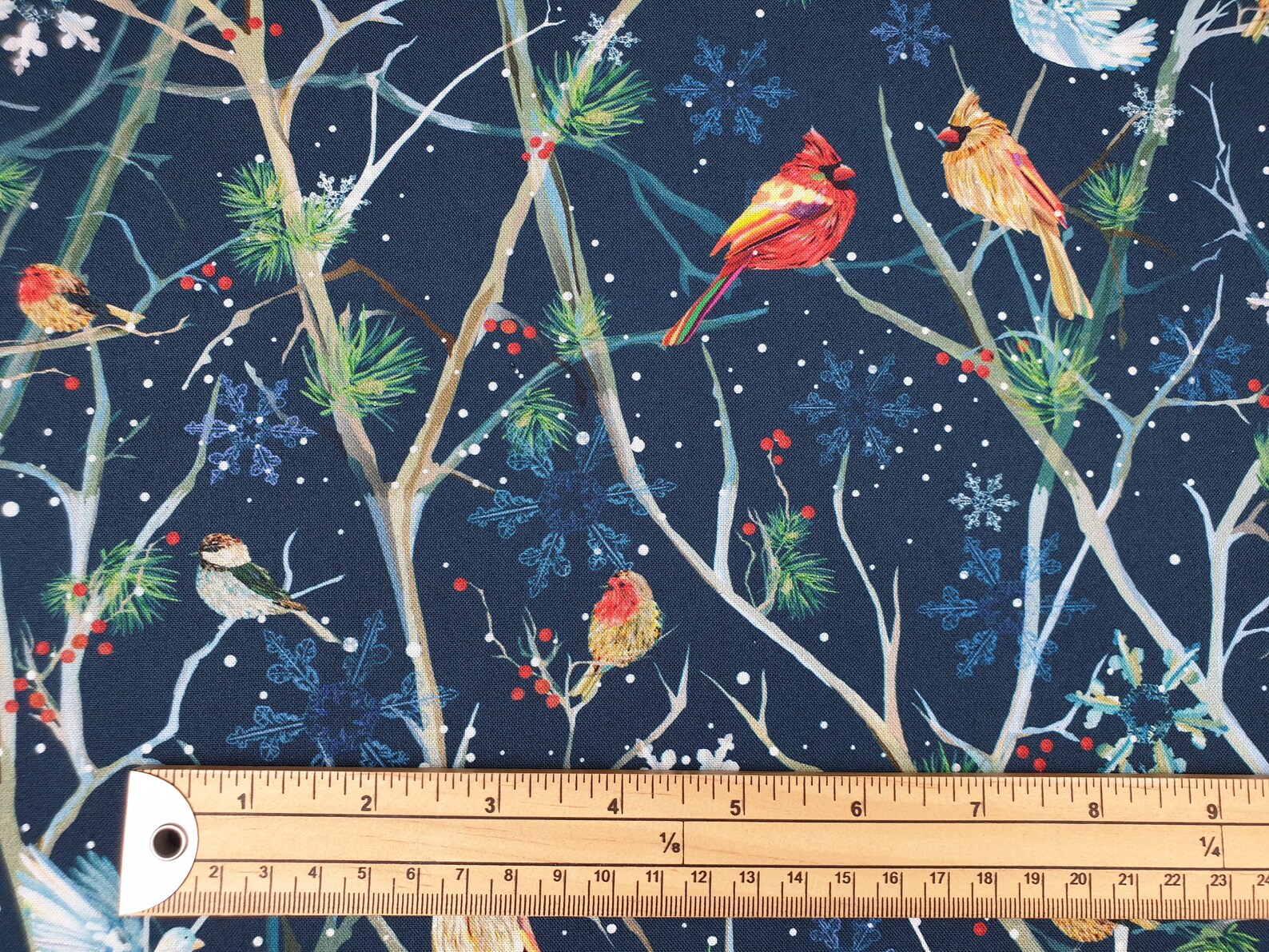 QT Fabrics First Frost Birds by Turnowsky Fabric 100% Cotton - Etsy UK