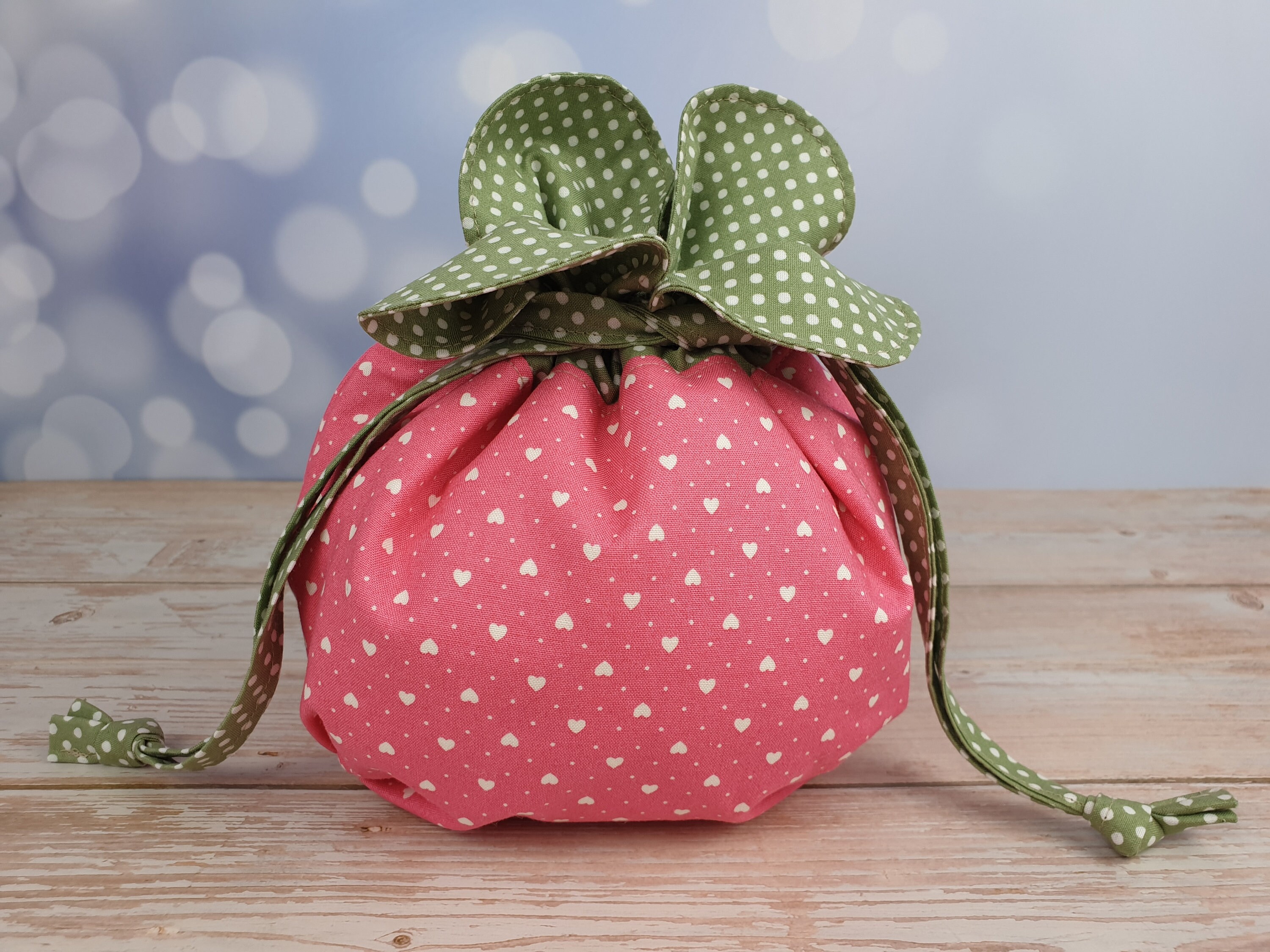 Fruity Drawstring Pouch Sewing Pattern, Beginner Friendly (PDF Pattern ...