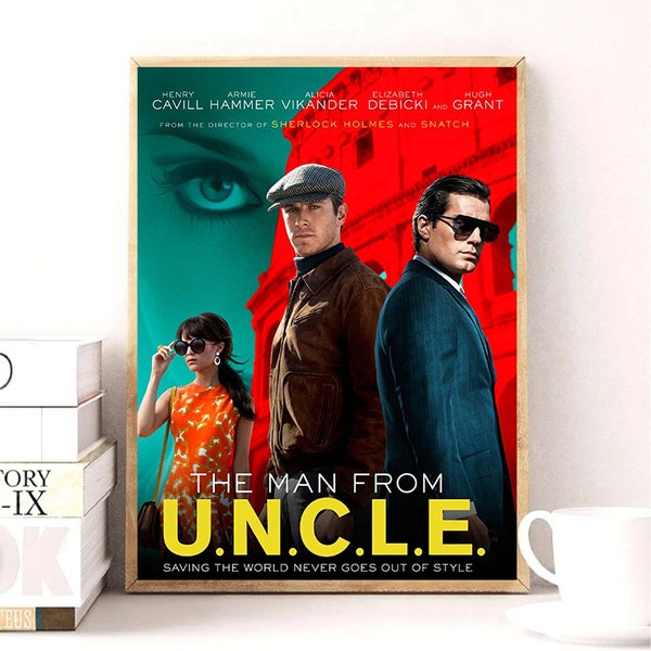 The Man From Uncle Poster - Etsy