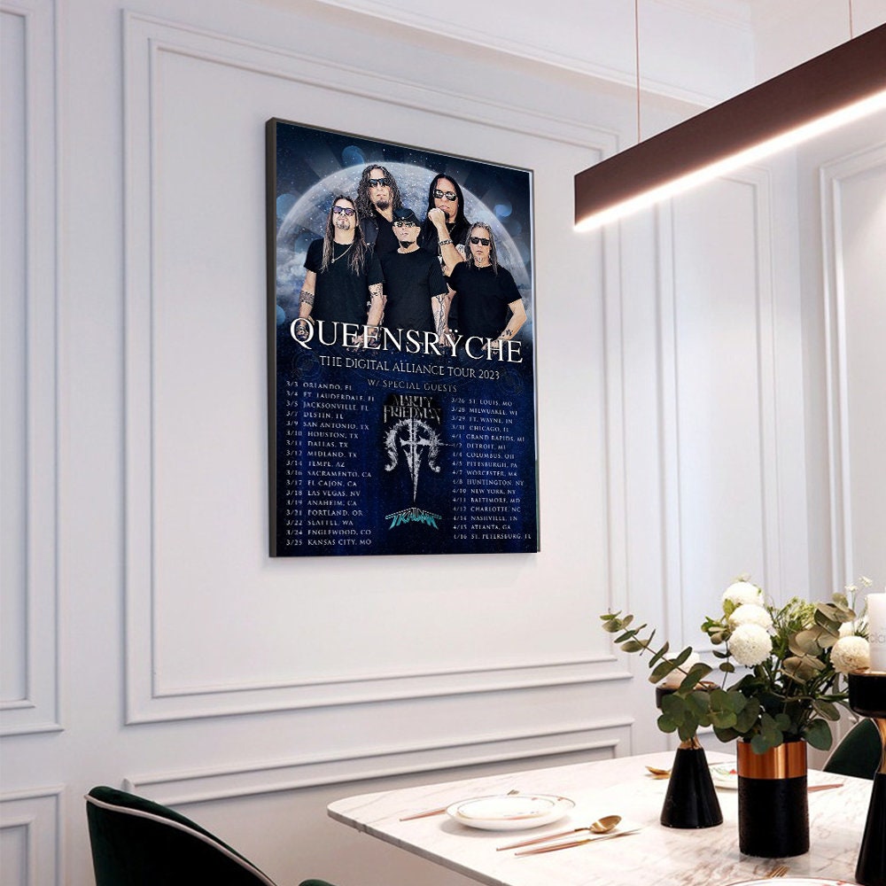 Queensryche Announce 2023 North American Tour Dates Poster