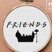 Friends Inspired Cross Stitch Pattern Funny 90' Tv Show - Etsy
