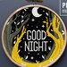 Good Night Cross Stitch Pattern, Starry Night Theme, Embroidery Pattern ...
