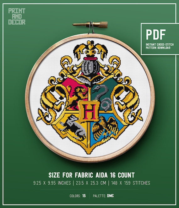 Magic Symbol Cross Stitch Pattern Wall Decoration Embroidery | Etsy