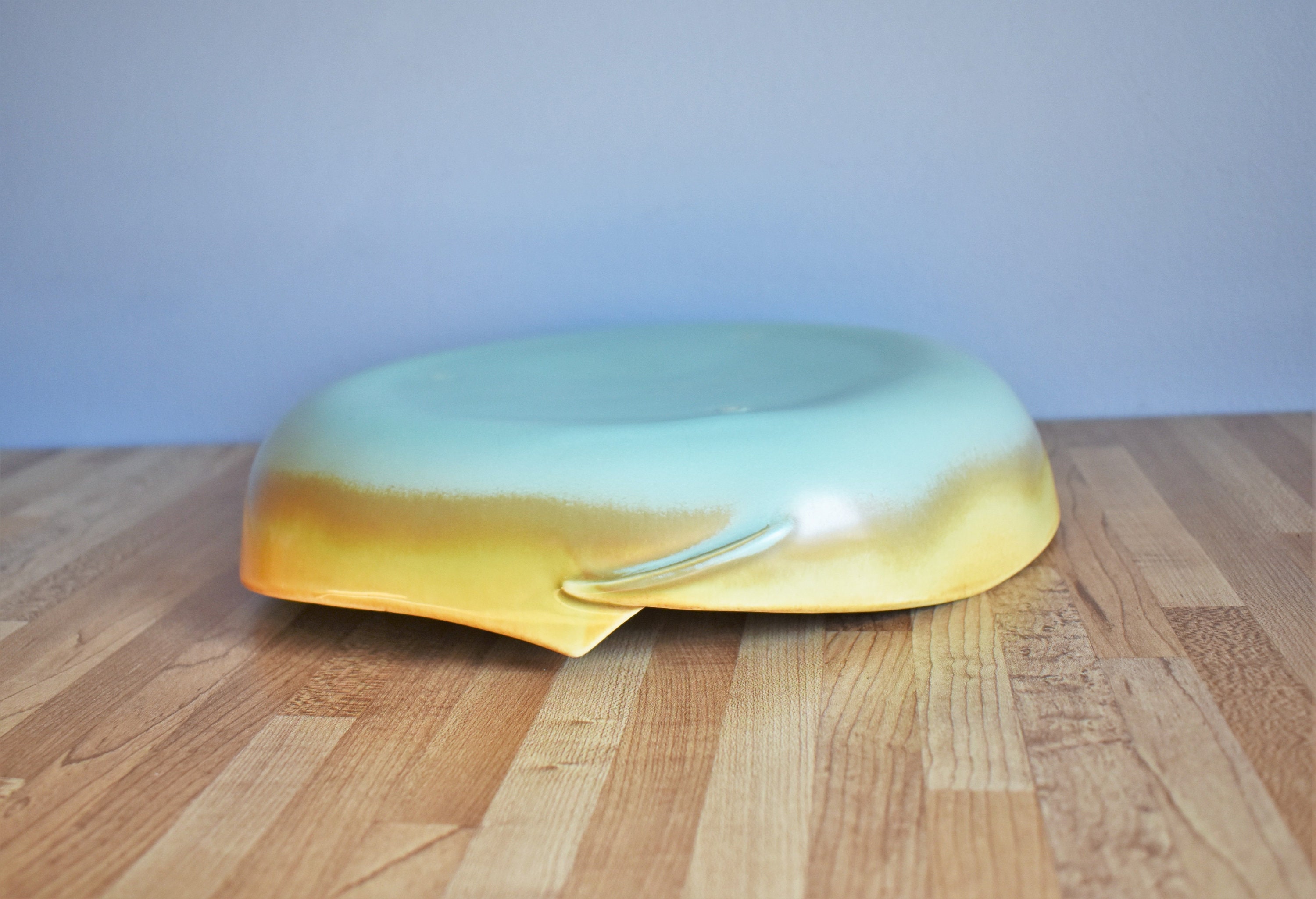 Vintage Caliente by Haldeman Rose Dish California Pottery | Etsy