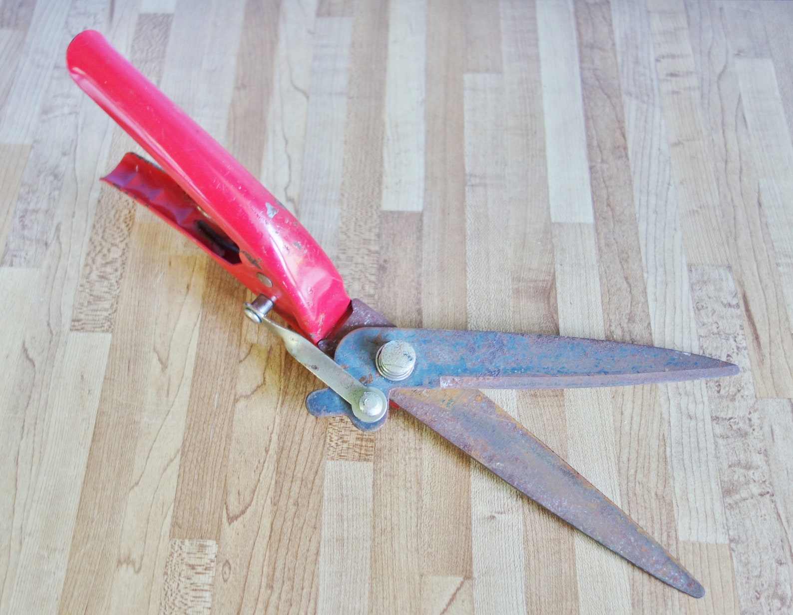 Vintage Red Pruning Shears - Etsy