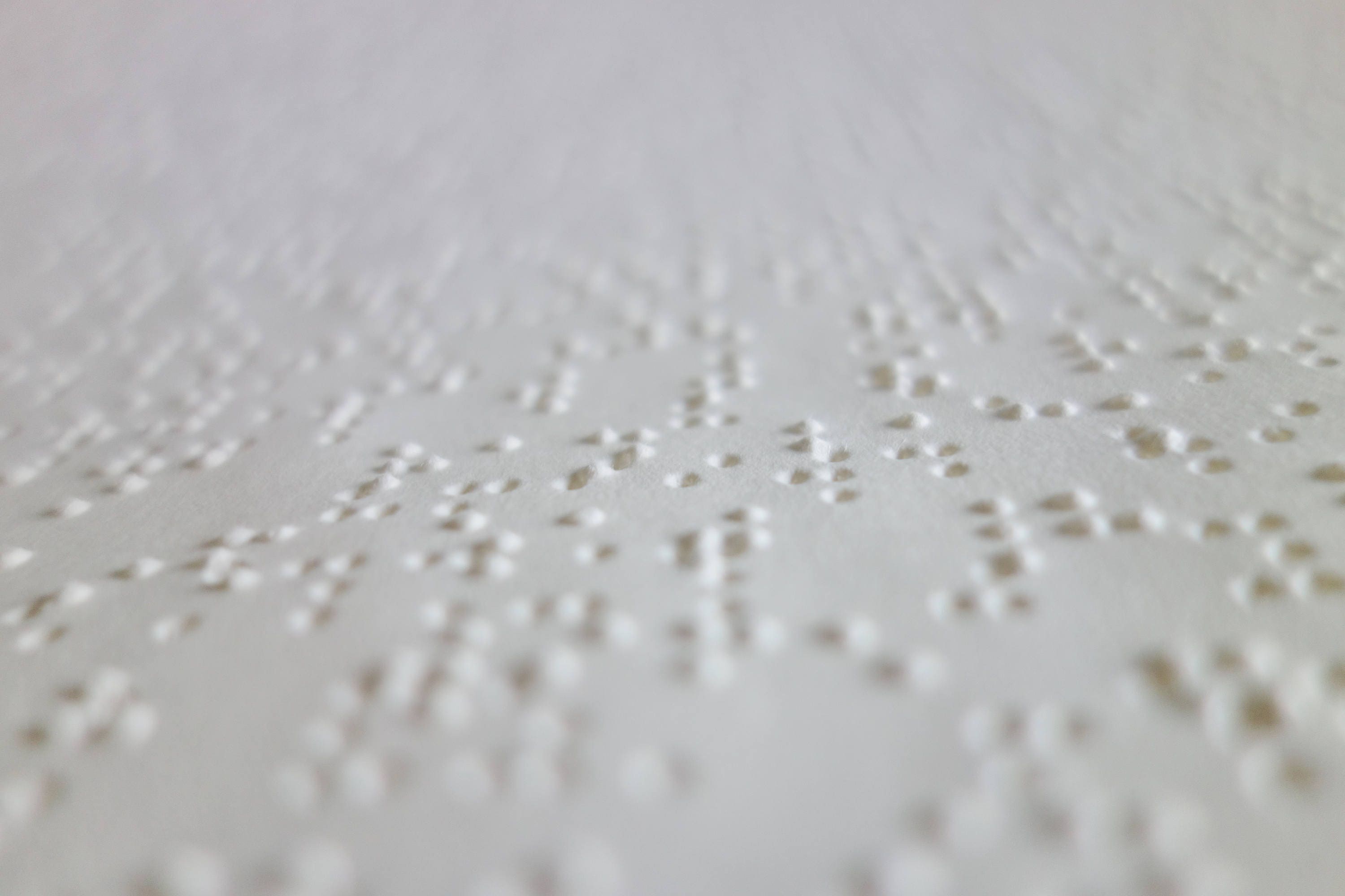 10 Braille Pages - Large Vintage Double-sided Papers - Etsy